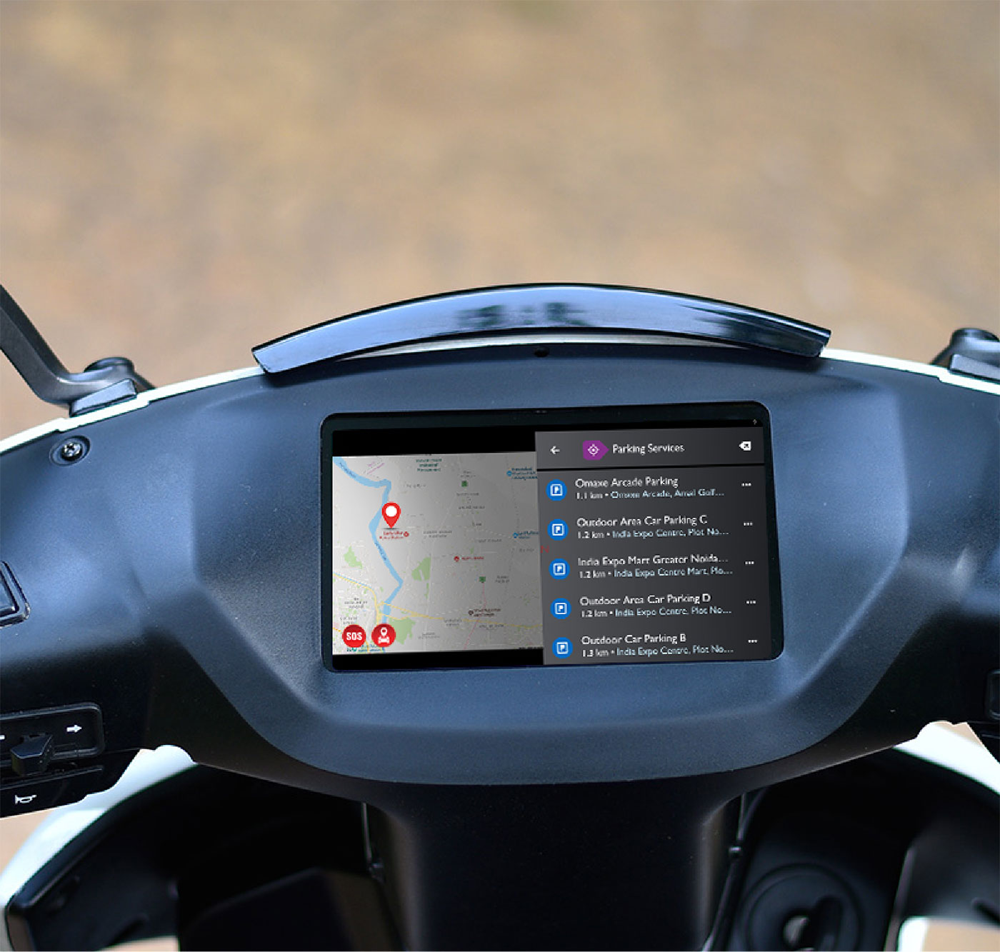 MapmyIndia's Embedded Navigation for Two Wheeler | Smartphone ...